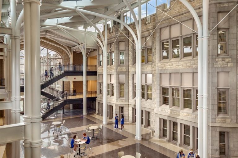 12_jchs student center atrium | Landmarks Illinois