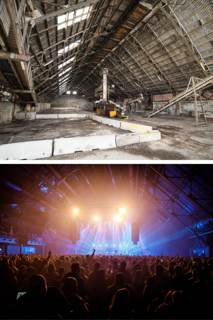 Salt Shed 2024 before & after | Landmarks Illinois